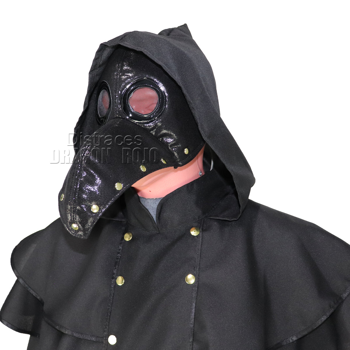 Disfraz la Peste para Adulto - Disfraces Halloween Hombre – Dragón Rojo